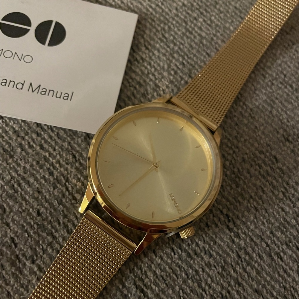 Komono Gold Lexi Watch - Gem